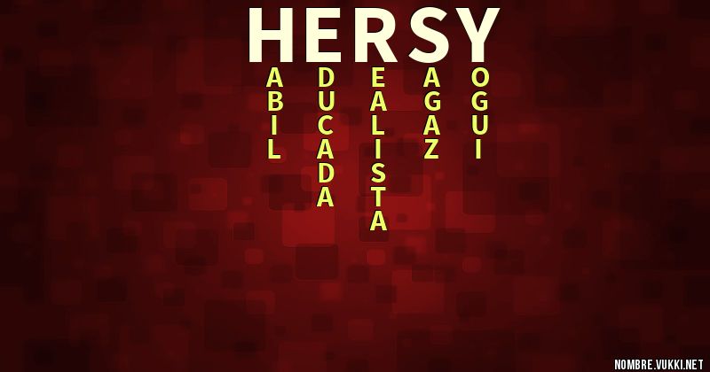 Qué significa hersy