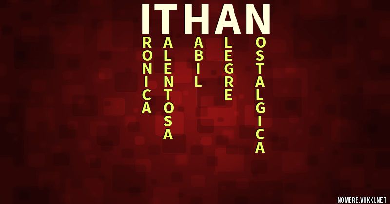 Qué significa ithan