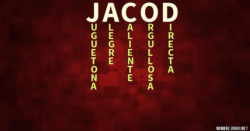 Qué significa jacod