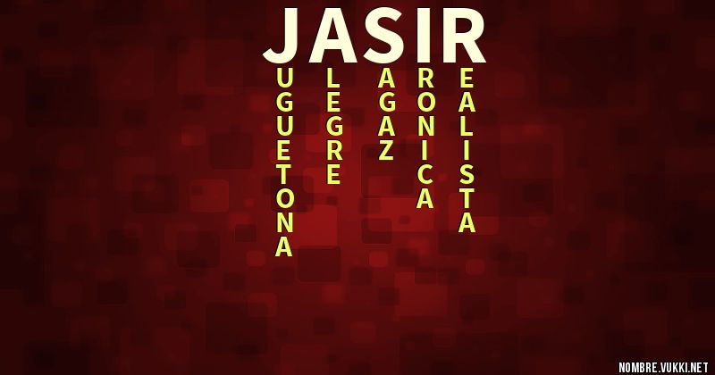 Qué significa jasir