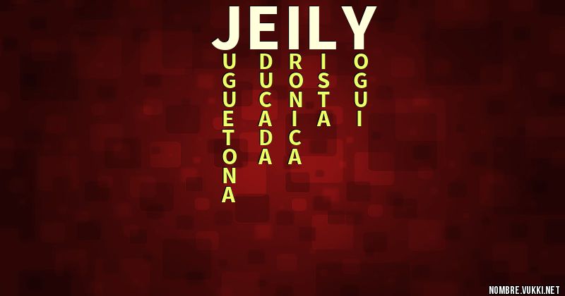 Qué significa jeily