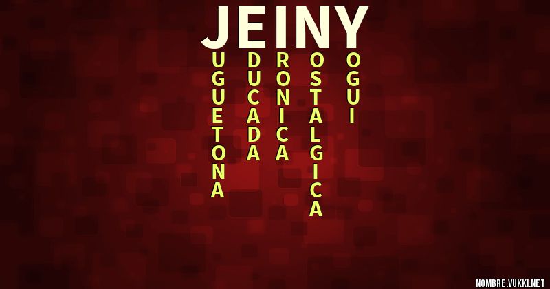 Qué significa jeiny