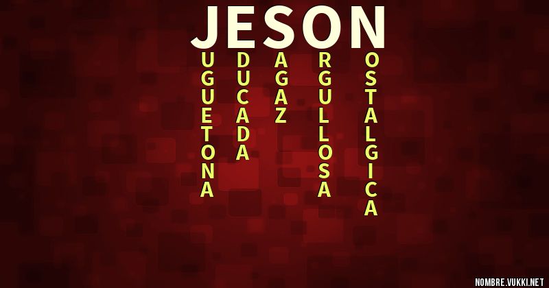 Qué significa jeson