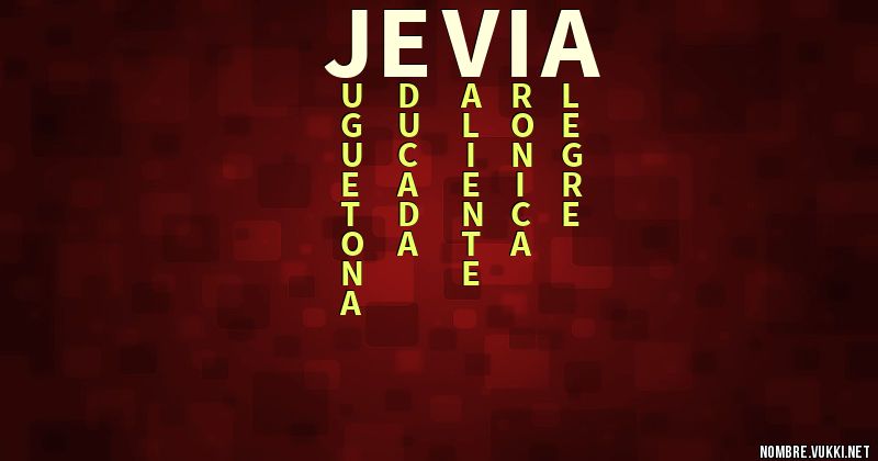 Qué significa jevia