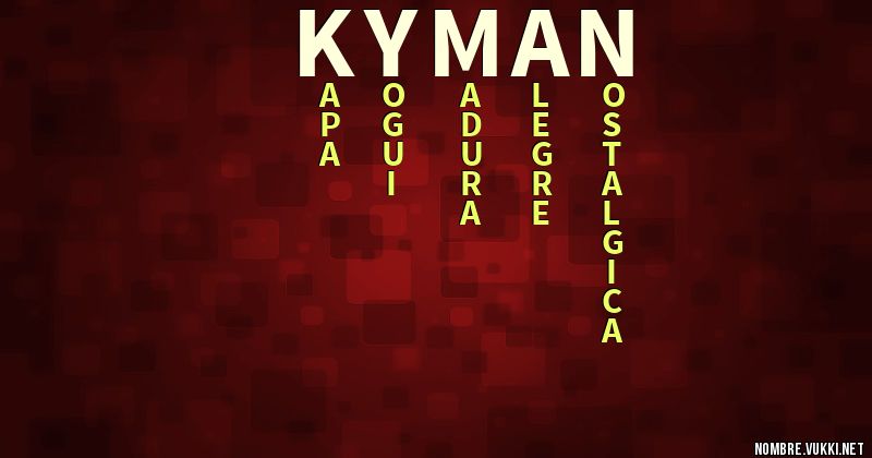 Qué Significa Kyman
