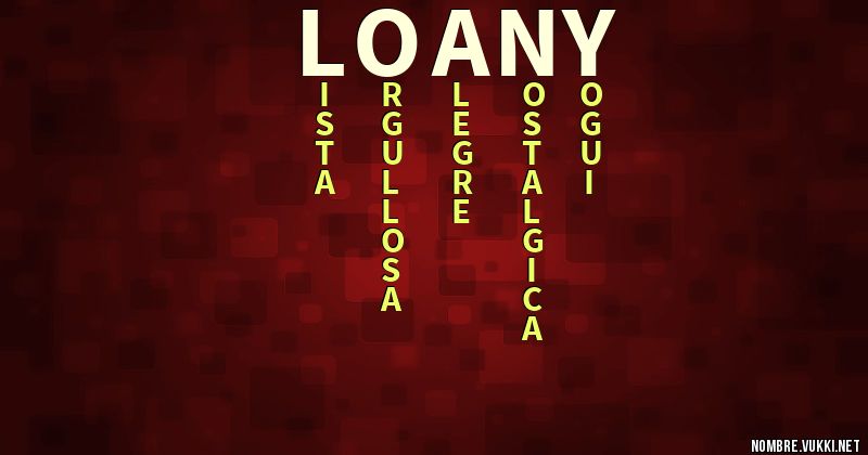 Qué significa loany