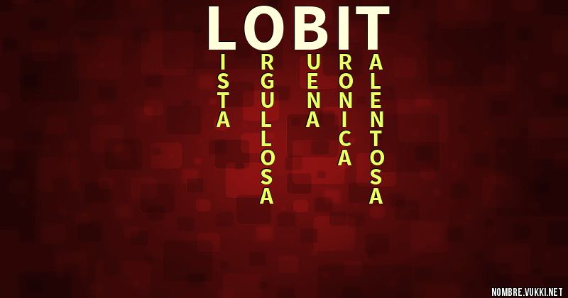 Qué significa lobit