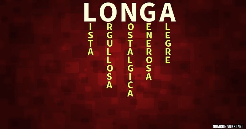 Qué significa longa