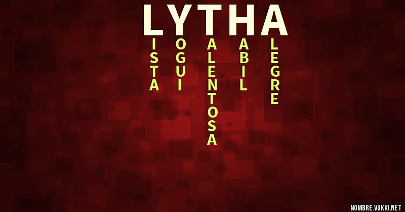 Qué significa lytha