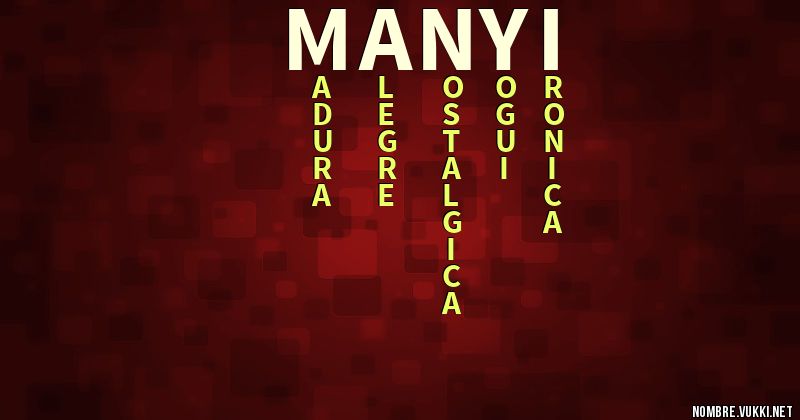 Qué significa manyi