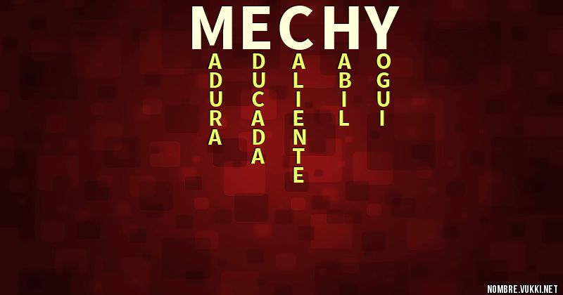 Qué significa mechy