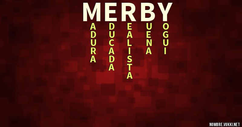 Qué significa merby