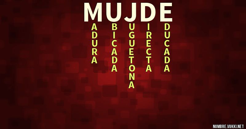 Qué significa mujde
