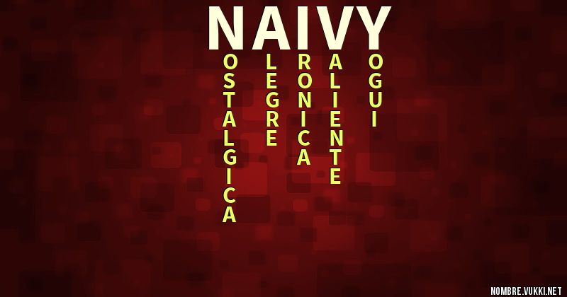 Qué significa naivy