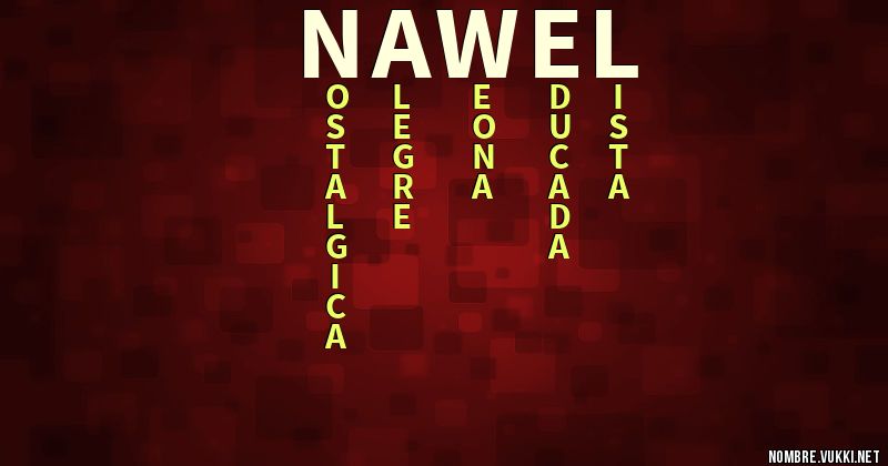 Qué significa nawel