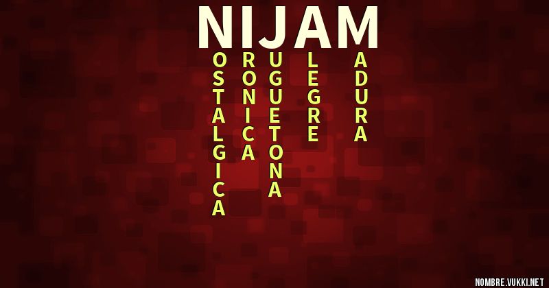 Qué significa nijam