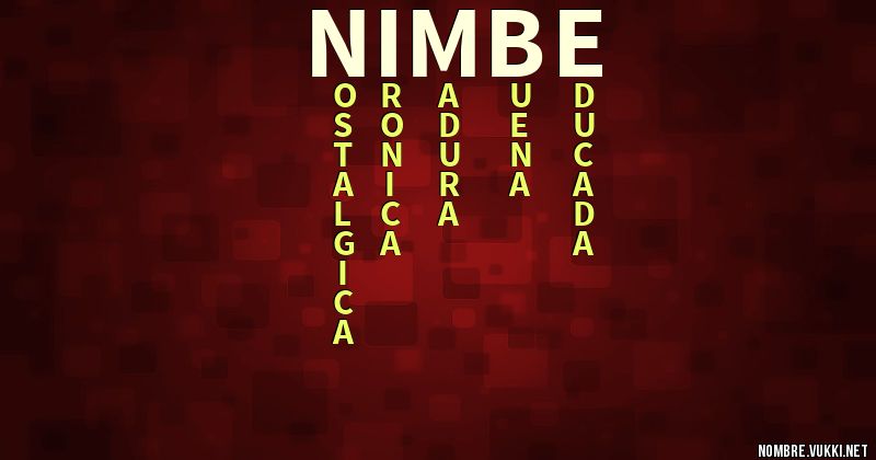 Qué significa nimbe