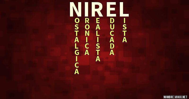 Qué significa nirel