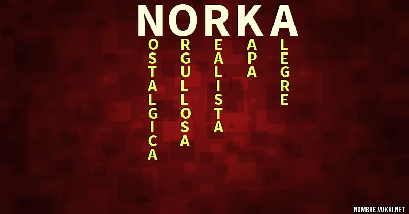 Qué significa norka