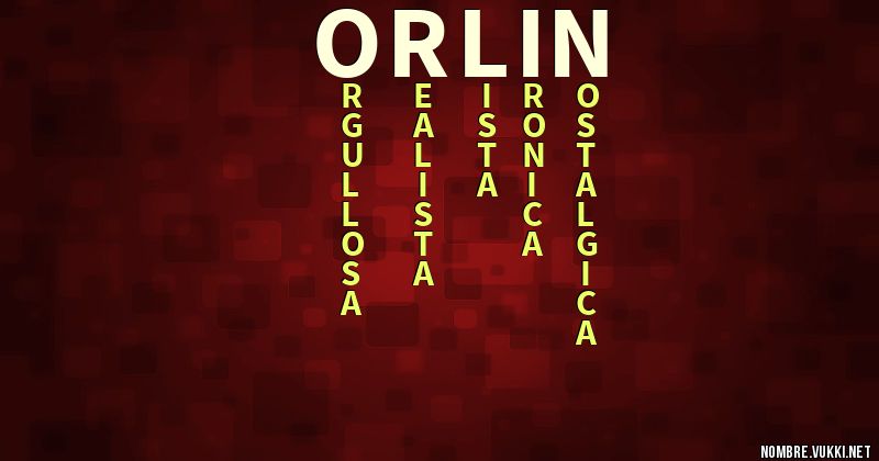 Qué significa orlin