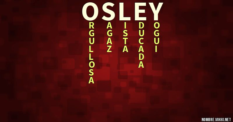 Qué significa osley