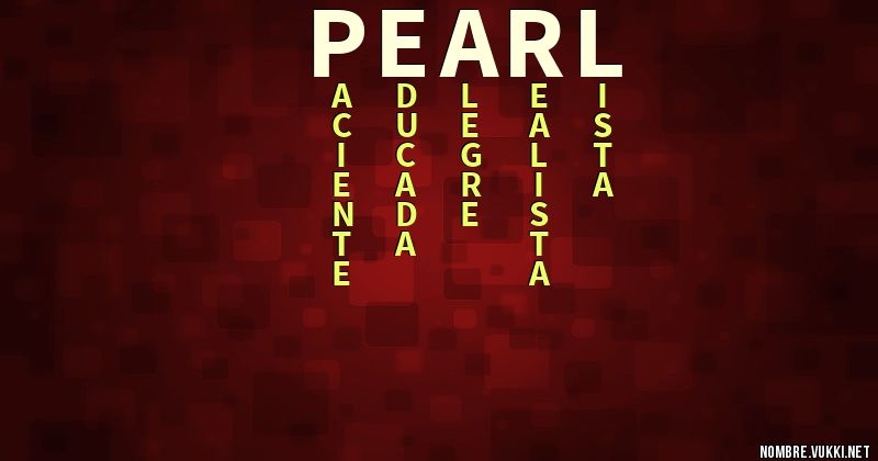 Qué significa pearl