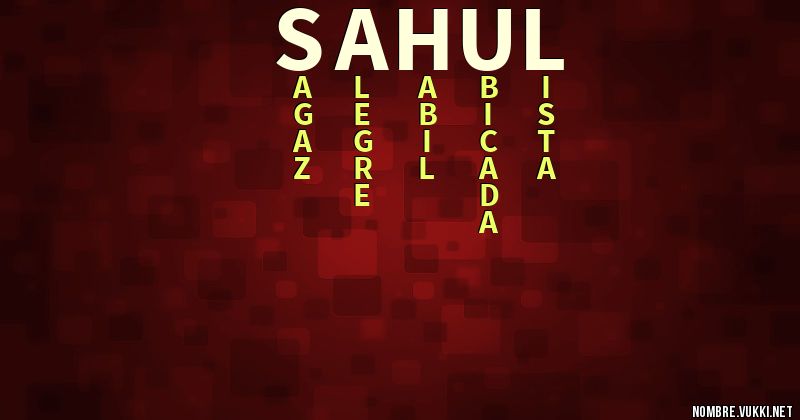 Qué significa sahul