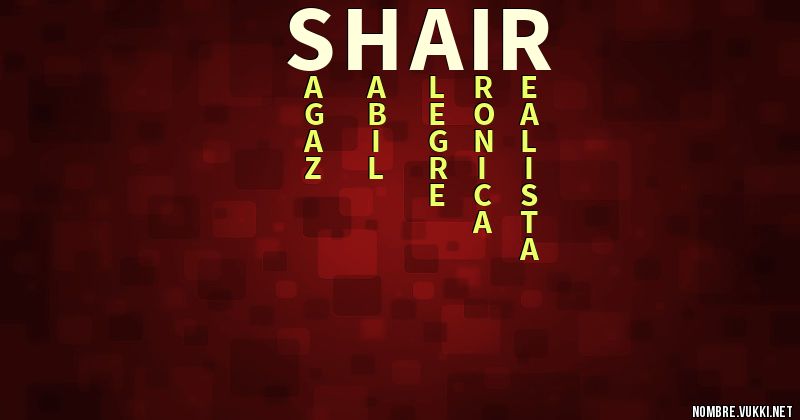 Qué significa shair