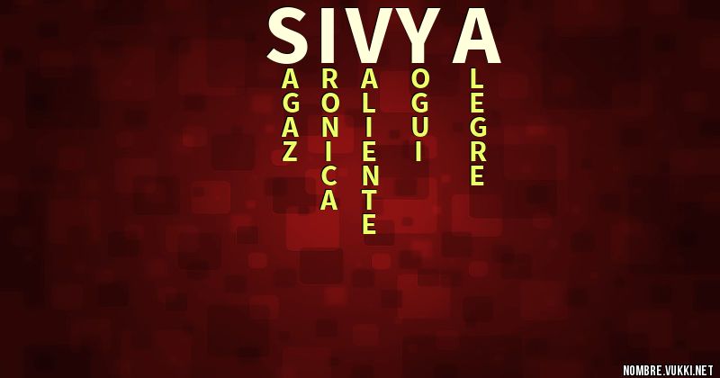 Qué significa sivya