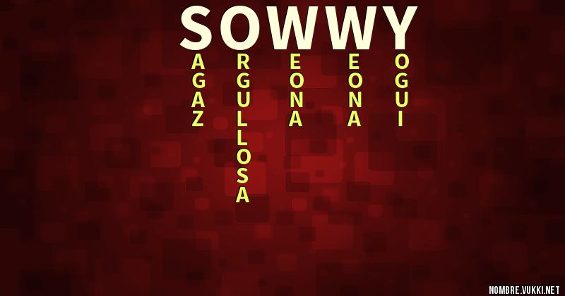 Qué significa sowwy
