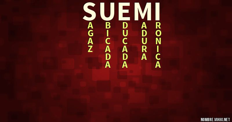 Qué significa suemi