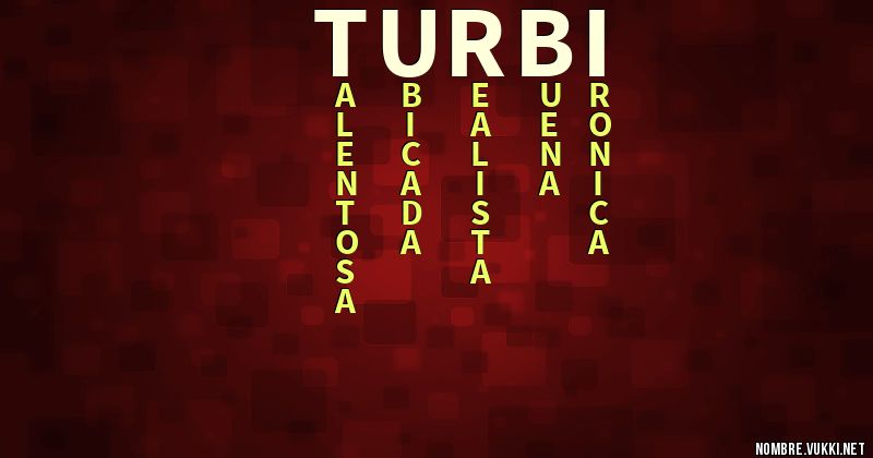 Qué significa turbi