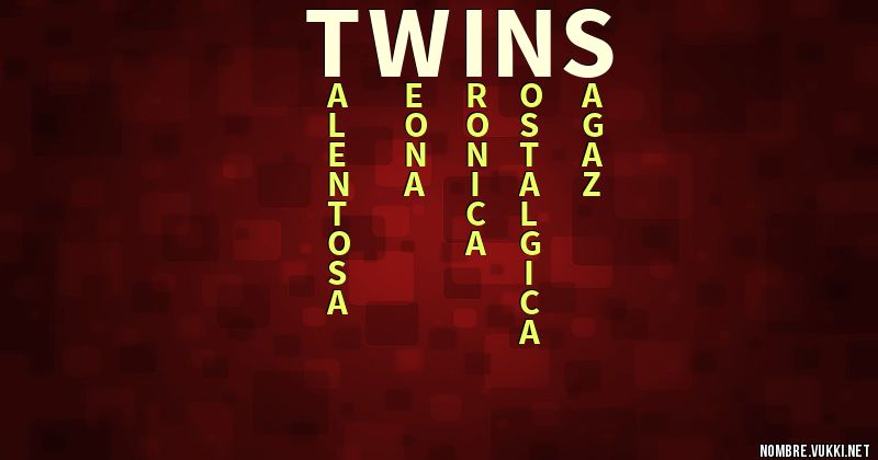 Qué significa twins