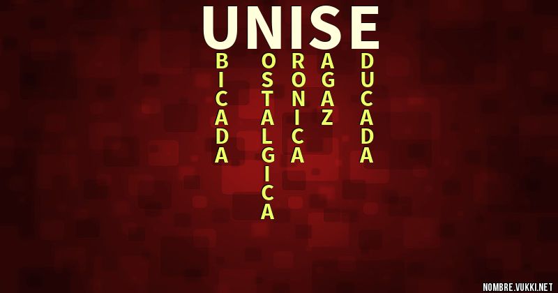 Qué significa unise