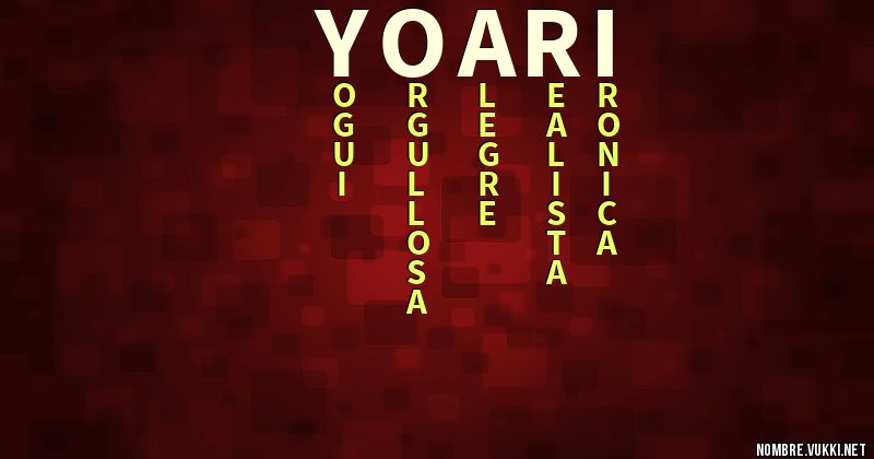 Qué significa yoari