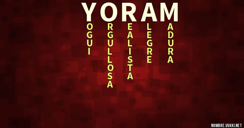 Qué significa yoram