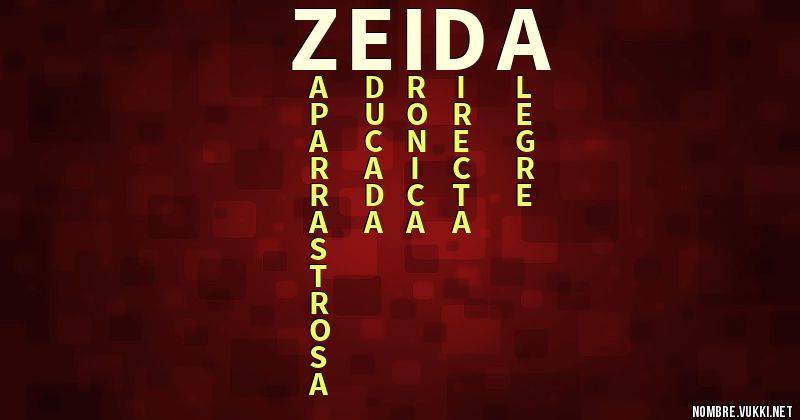 Qué significa zeida