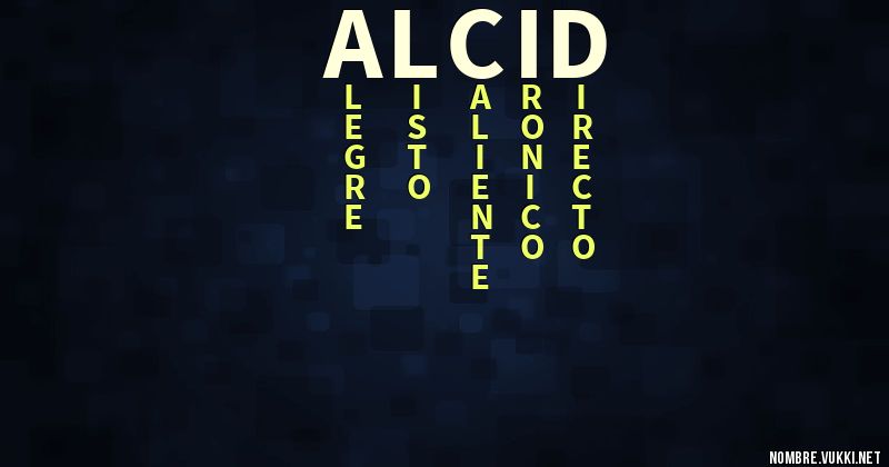 Qué significa alcid