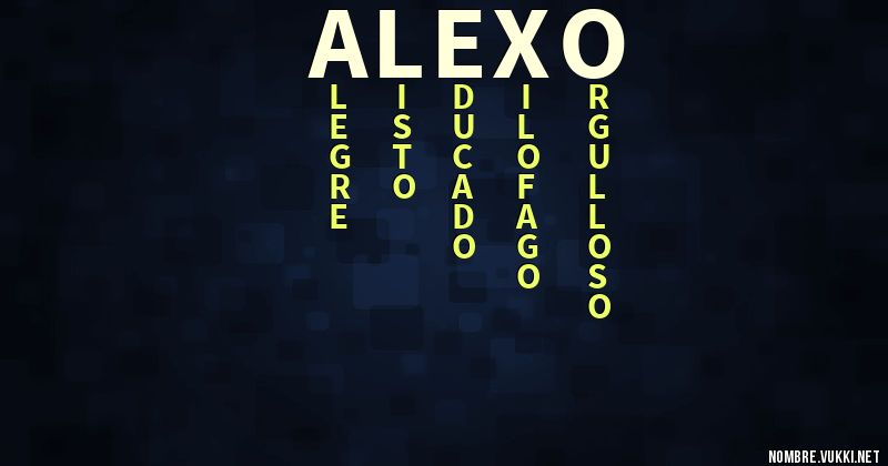 Qué significa alexo