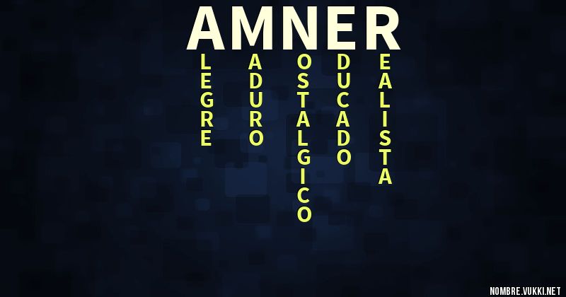 Qué significa amner