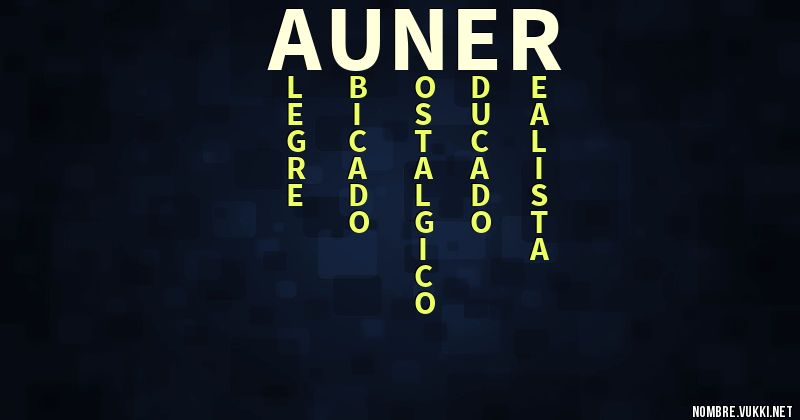 Qué significa auner