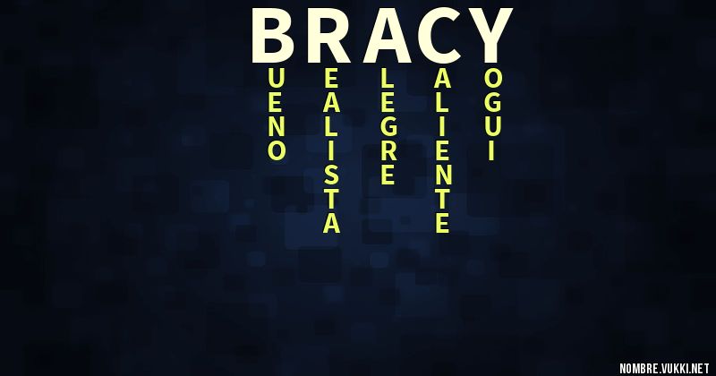 Qué significa bracy