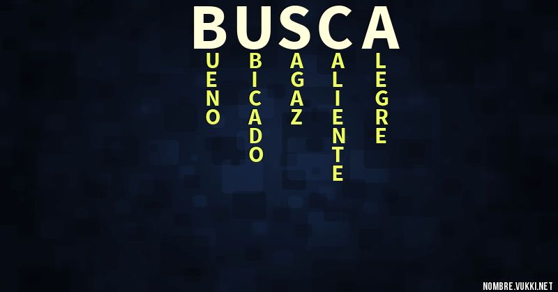 Qué significa busca