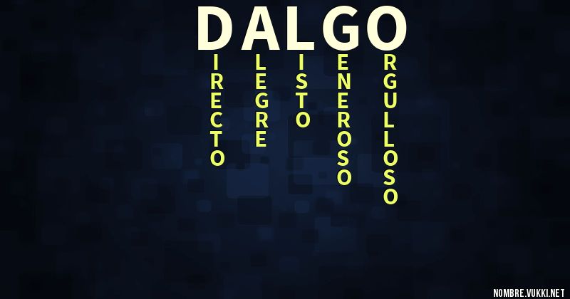 Qué significa dalgo