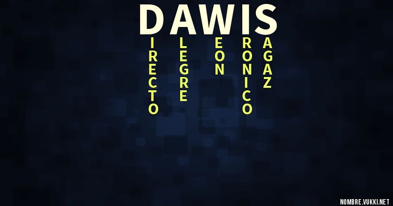 Qué significa dawis