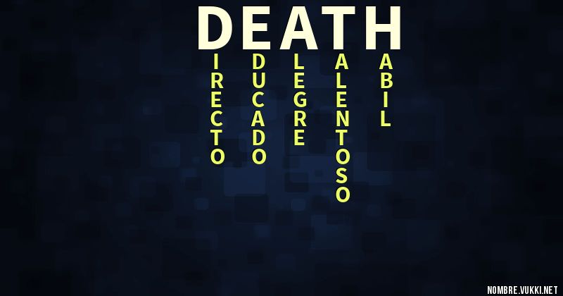 Qué significa death