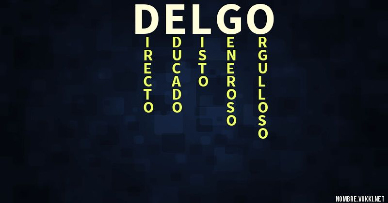 Qué significa delgo