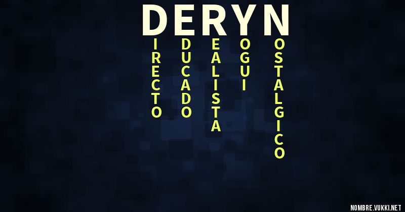 Qué significa deryn