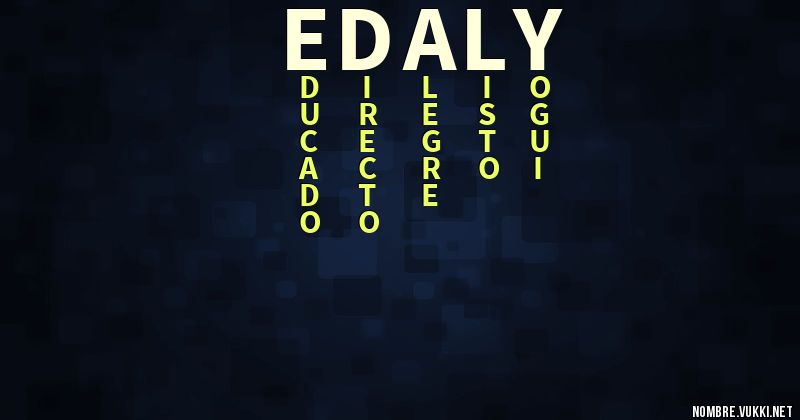 Qué significa edaly