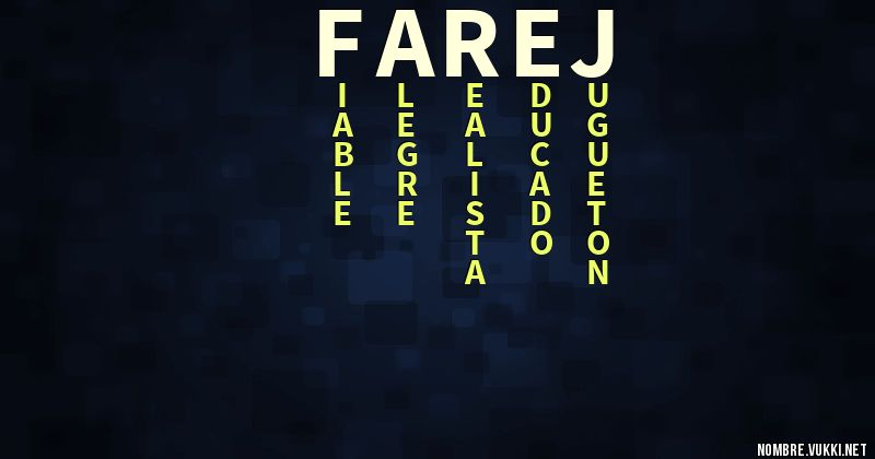 Qué significa farej